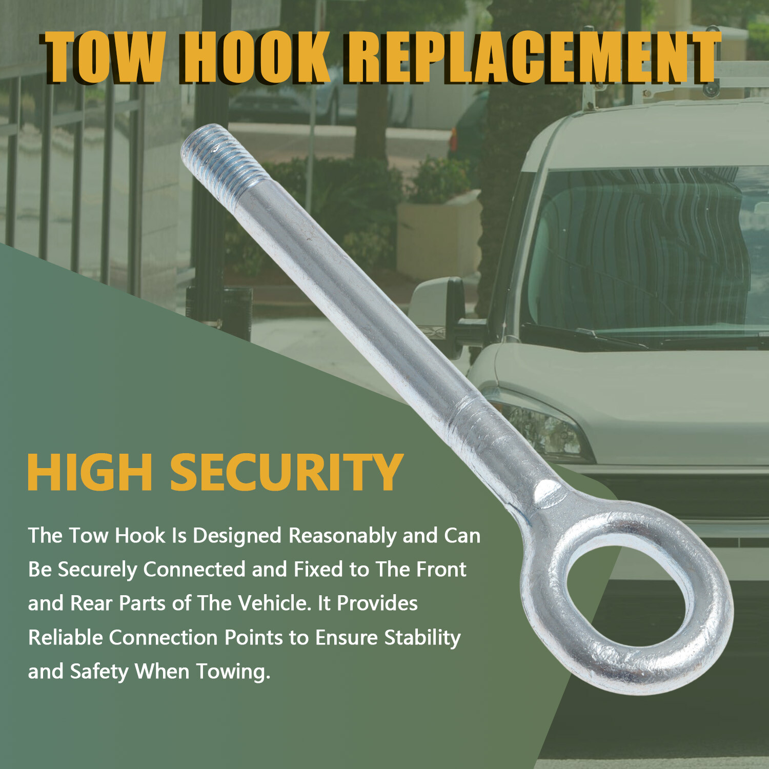Tow Eye Hook for 2019 2020 2021 Ram ProMaster 1500 ProMaster 2500 ...