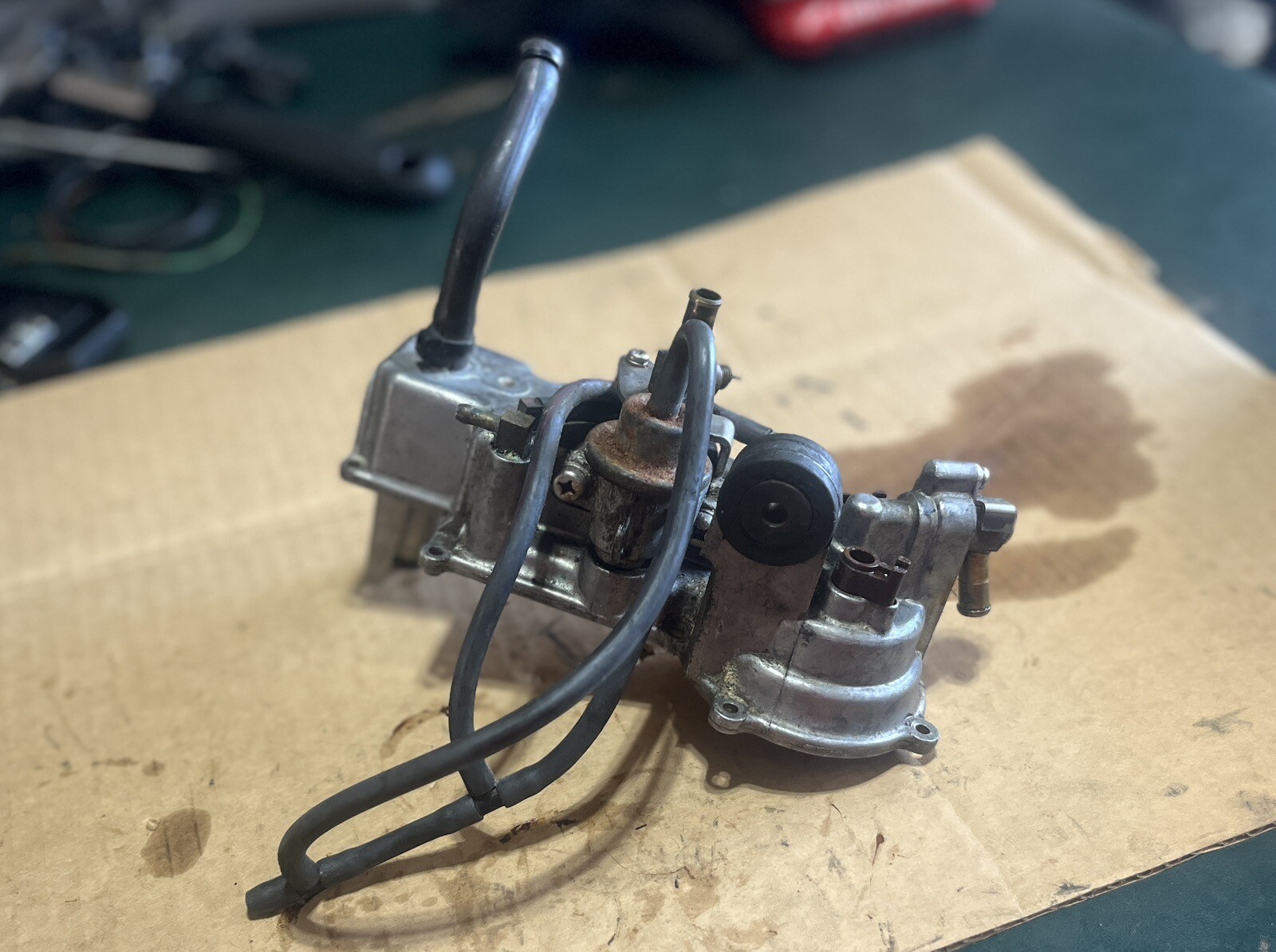 150 - 250 hp Yamaha OX66 66K-14182-02-00 vst FLOAT CHAMBER COVER two ...