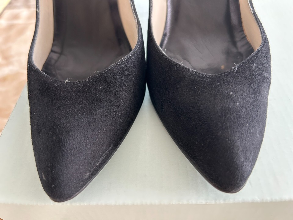 Spanish Leather By Sergio Zelcer -Women Heels Black Suede leather shoes ...