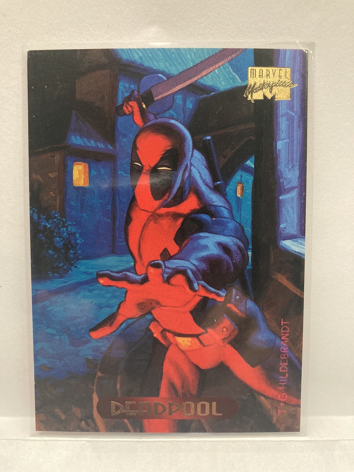 DEADPOOL 1994 Marvel Masterpieces Series Card #28 | eBay