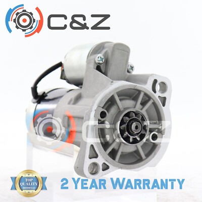 New Starter FOR NISSAN TCM FORKLIFT LIFT TRUCK A15 H20 H25 H30 M1T60081 ...