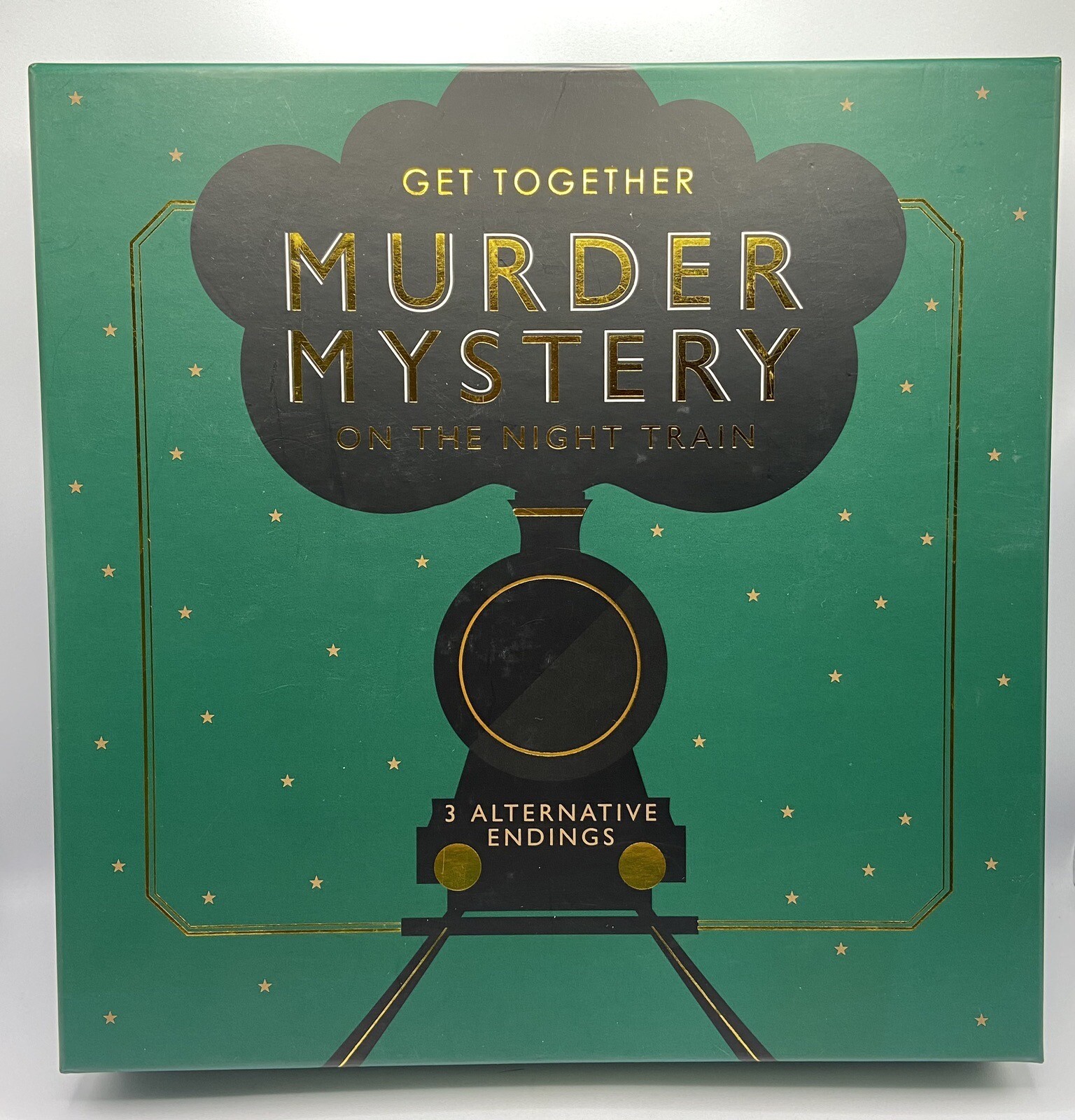 Murder Mystery Get Together On The Night Train Board Game New Open Box ...