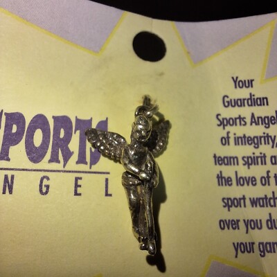 Vintage 925 Sterling Silver Guardian Of Sports Integrity Charm Pendant ...