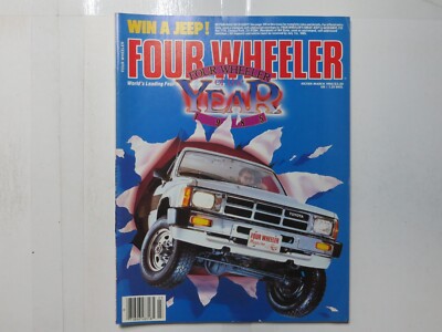 Vintage Four Wheeler March 1985 Jeep Toyota RARE 3I | eBay