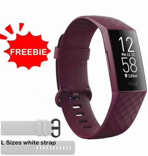 Fitbit Charge 4 Purple Fitness Activity Tracker Heart Rate Purple - S ...