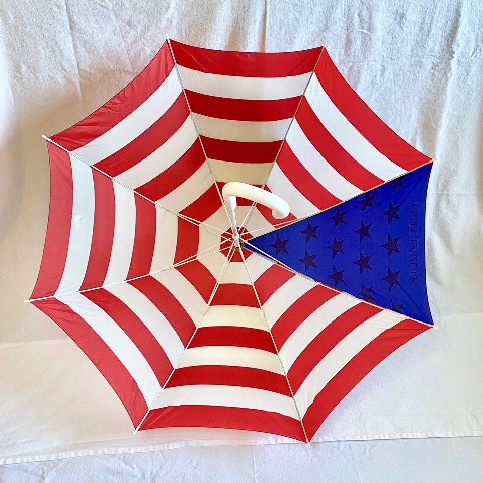 Estée Lauder American Flag Umbrella USA | eBay