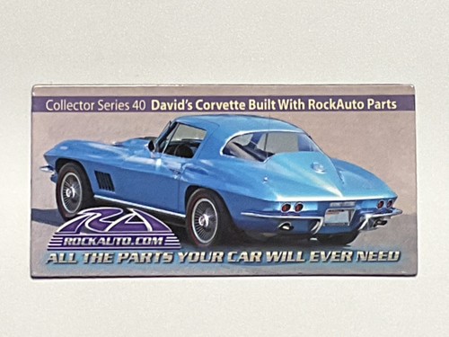 RockAuto Collector Series 40 David’s Corvette Built with RockAuto parts ...