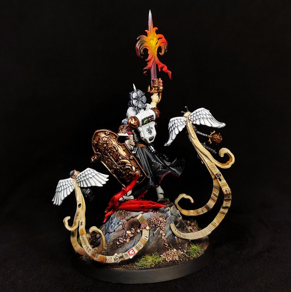 Celestian Sacresant Aveline painted Warhammer 40k Adepta Sororitas ...