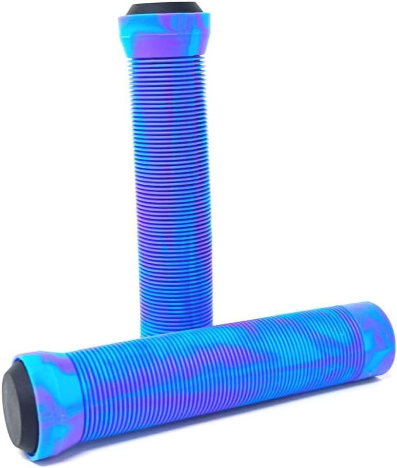 Custom Color Mixed PU Handlebar Grips – 150mm for BMX, MTB & More with ...