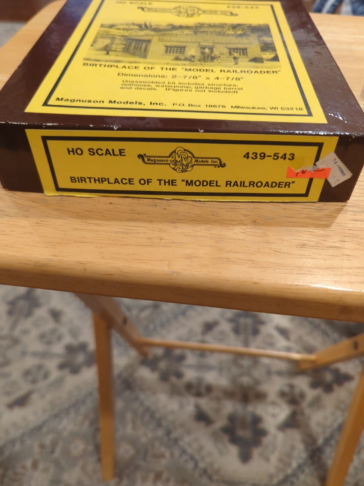 Magnuson Models 439-543, Birthplace of the "Model Railroader" Kit, HO ...