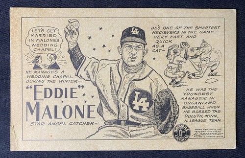 1947 SIGNAL OIL LOS ANGELES ANGELS PCL Baseball Cards You pick ...