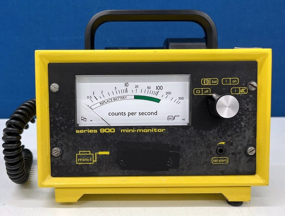 Series 900 Mini Monitor Geiger Counter Alpha Radiation Detector, tested ...