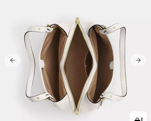 Coach Erin Shoulder Bag In pebble Leather In Gold/Maple CAQ86 for sale ...
