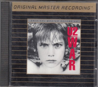 U2 - War CD Mobile Fidelity UDCD 571 Limited Reissue 24K Gold Plated US ...