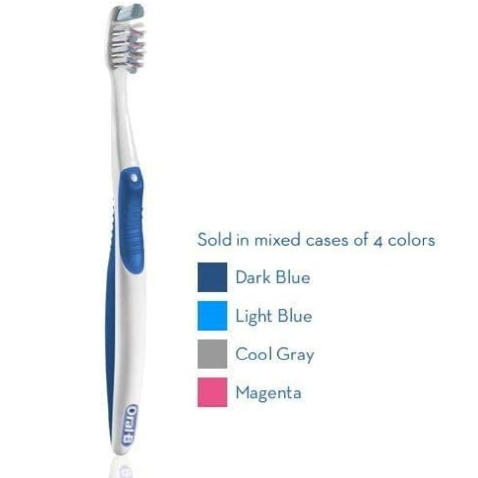 6-PACK Oral-B CrossAction ProHealth Gentle Clean Toothbrush 35 X-Soft ...