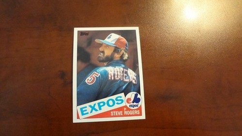 1985 TOPPS # 205 STEVE ROGERS BASEBALL CARD | eBay