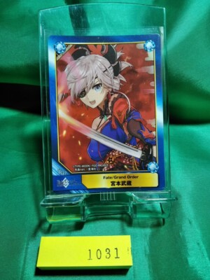 Fate Grand Order FGO TYPE MOON Animate Privilege Card Musashi Japanese ...