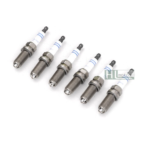 6x Spark Plug Bosch OE for Porsche 911 Boxster Cayman 987 3.6 3.8L ...
