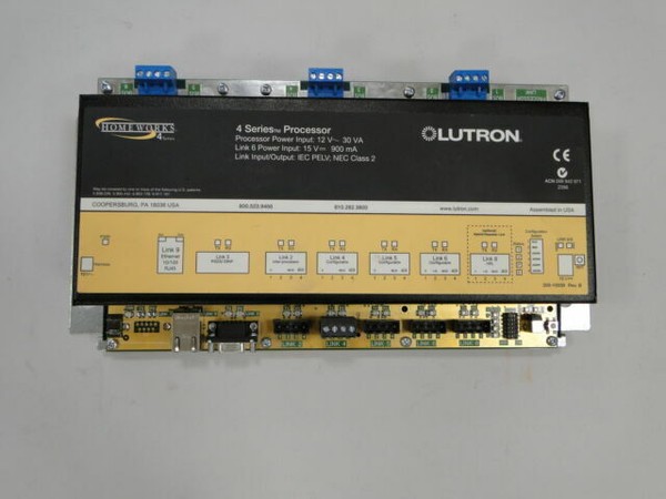 Lutron H4P5-H48-HRL-120 Wired Processor with one integral Dimmer ...