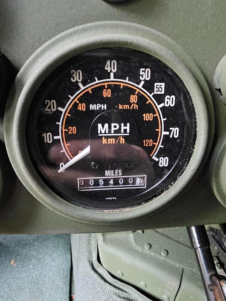 Humvee Running and Driving Complete Chassis M998 HMMWV M1025A2 Hummer ...