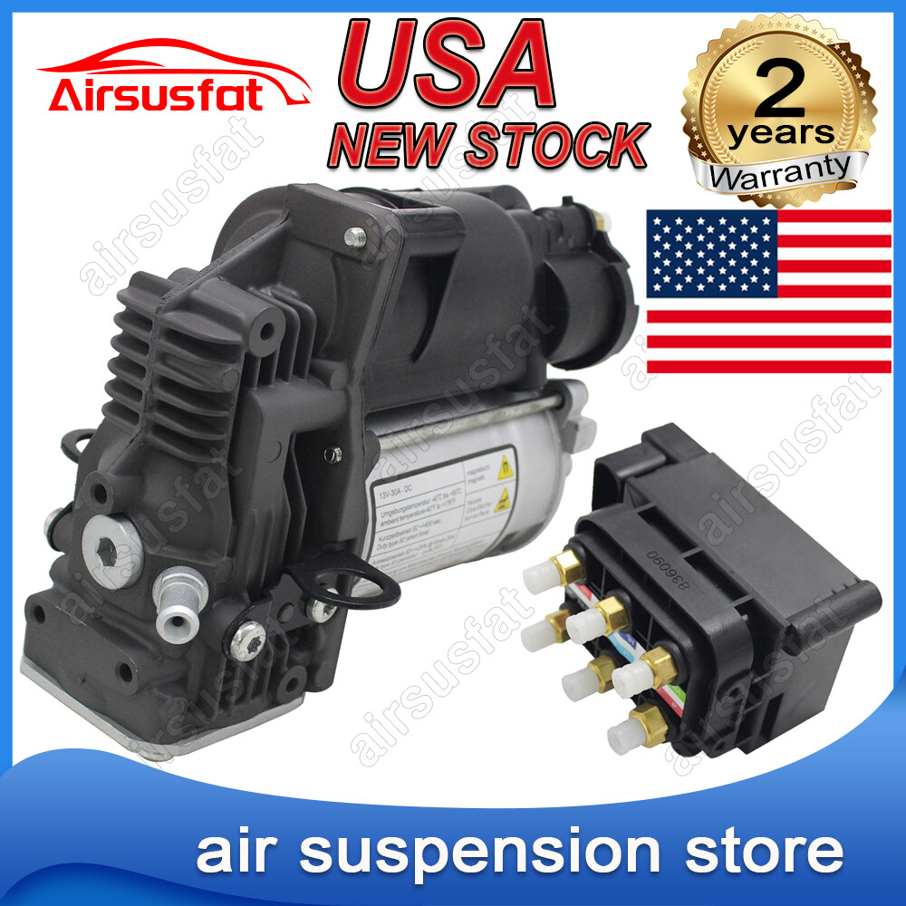 FOR MERCEDES GL ML CLASS W166 GL450 AIR SUSPENSION COMPRESSOR PUMP ...