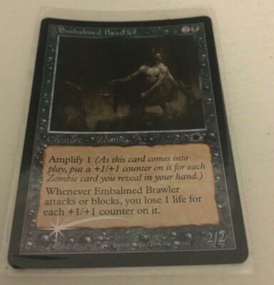 Magic the Gathering EMBALMED BRAWLER Foil | eBay