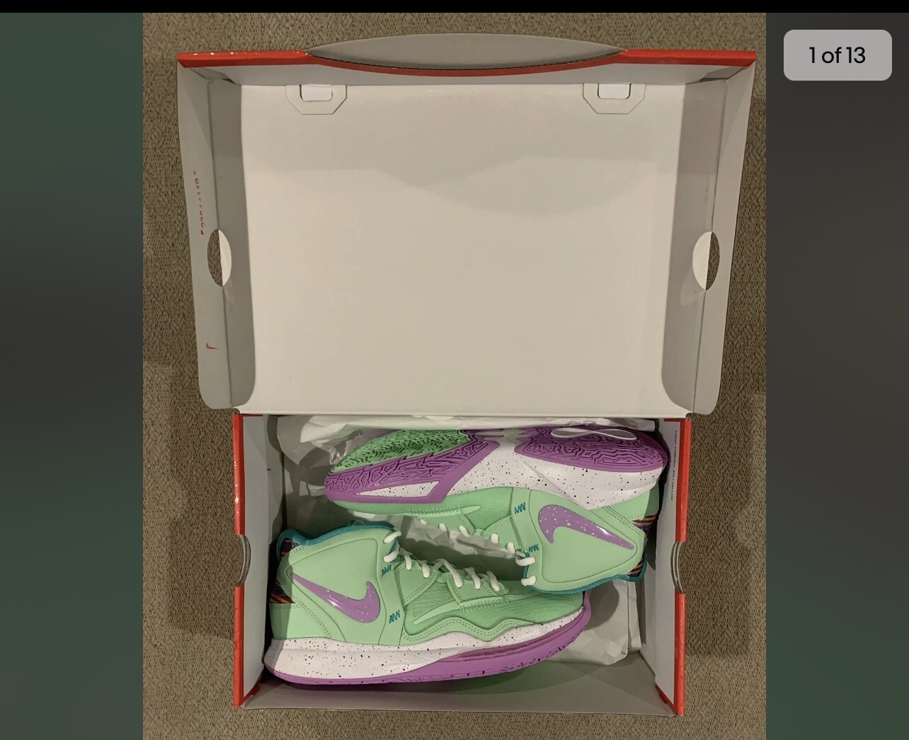 Nike Kyrie Infinity Nationals EYBL Mens Size 9 FB1528-300 | eBay