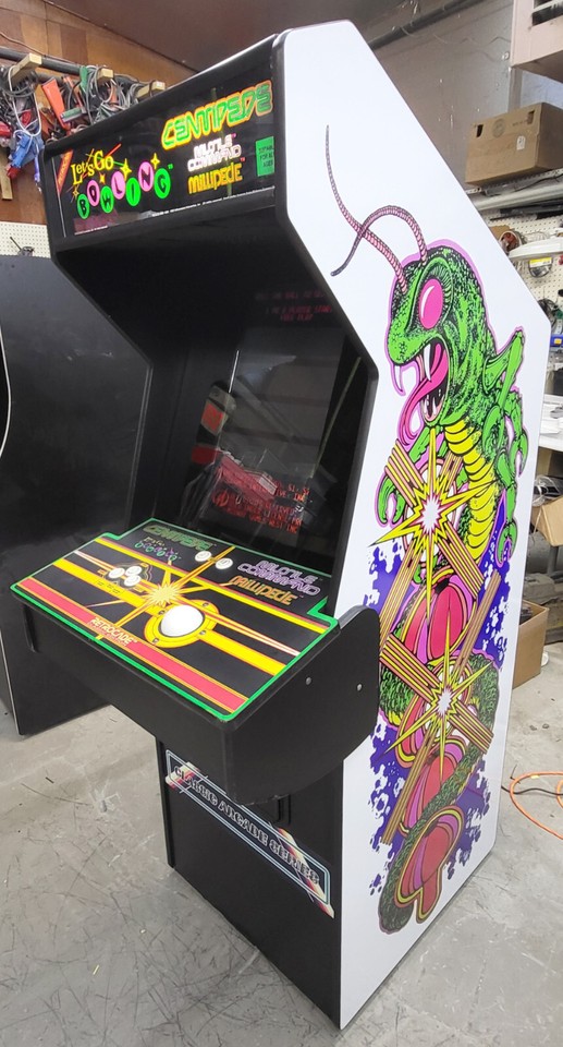 RETROCADE 4 in 1 Full Size Arcade Game Multicade CLASSIC - Centipede & Bowling! | eBay