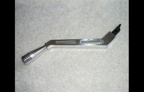 GM Chevy Street Hot Rod Polished Billet Aluminum Column Shifter Arm ...