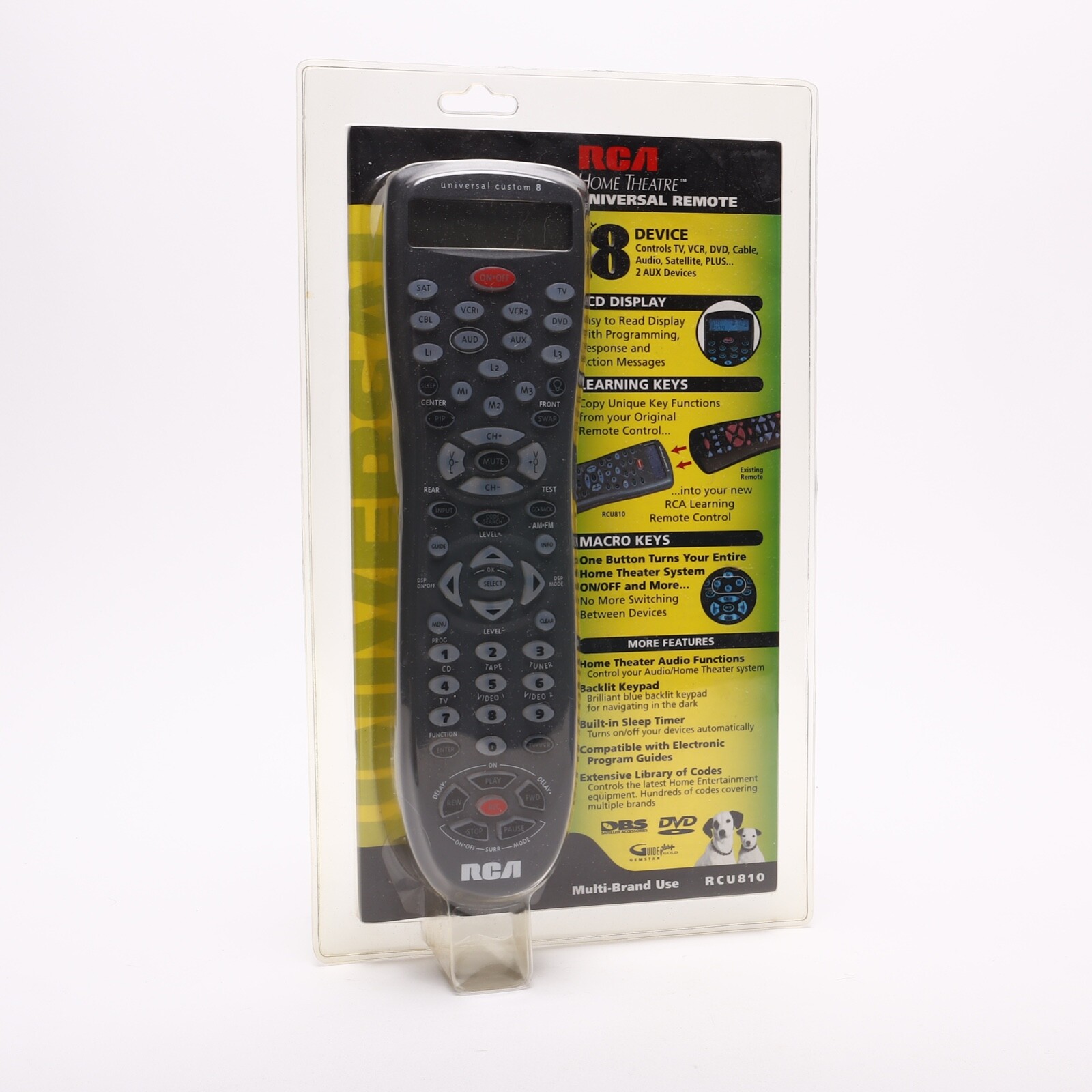 Original RCA Rc810-a Rc810 Universal 8 Devices Remote Control for sale ...