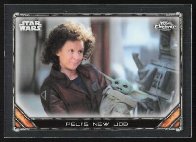 Peli's New Job 2022 Topps Chrome Star Wars Mandalorian # S1-26 | eBay