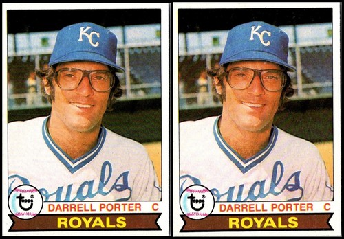 1979 Darrell Porter (2) Card Lot - LIMITED EDITION – A TRUE STATEMENT ...
