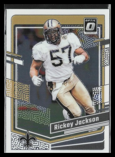 2023 Donruss Optic #138 Rickey Jackson New Orleans Saints Football Card ...