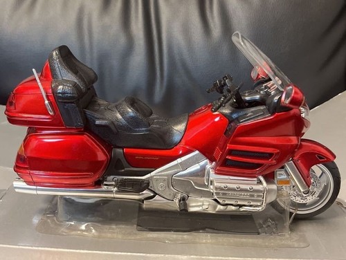 Mini-car moto Goldwing6 Diecast Bike Honda Goldwing Newray Road échelle ...