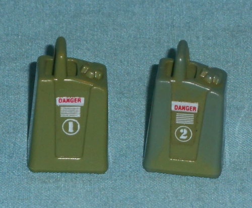 vintage G.I. GI JOE gijoe VAMP GAS CANS parts lot | eBay