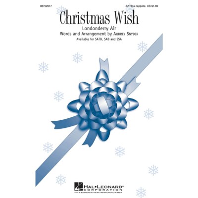Hal Leonard Christmas Wish SATB composed by Audrey Snyder | eBay