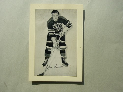 1944/64 BEEHIVE CORN SYRUP GROUP 2 NHL HOCKEY PHOTO GUS BODNAR SHARP ...