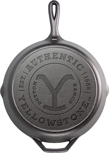 Lodge Cast Iron 10.25" Skillet 26cm Induction Frying Pan Yellowstone ...