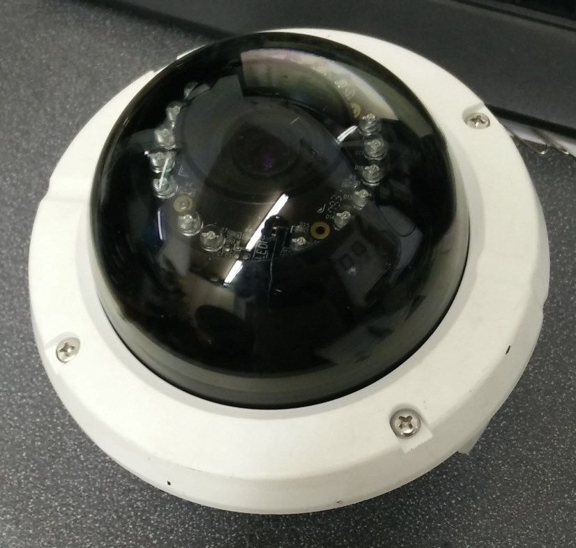 American Dynamics ADCIPE3312ISPU VideoEdge IP Indoor Mini-Dome Security ...