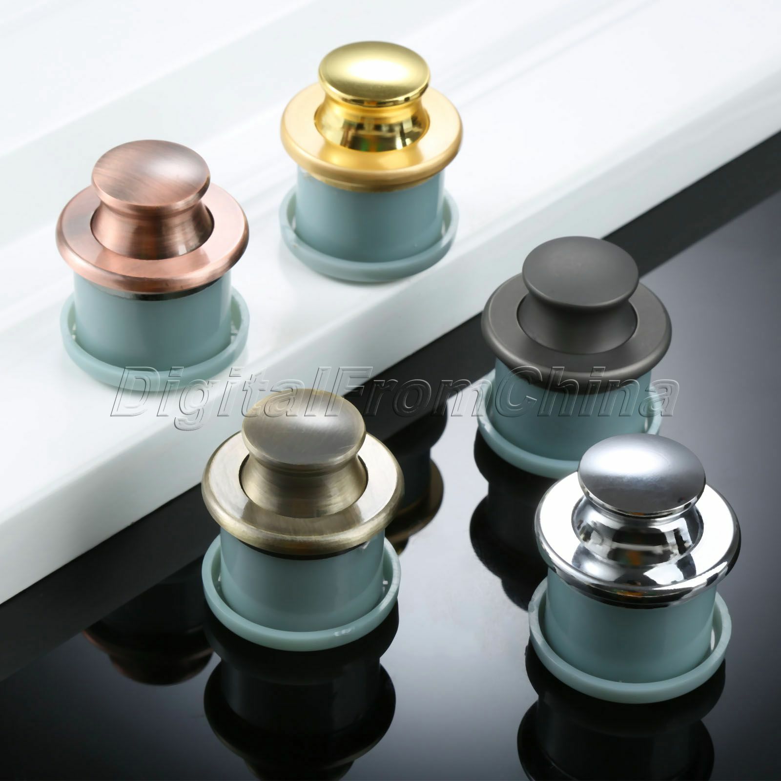 Simple Cabinet Cupboard Closet Door Knob Handle Invisible Embedded ...