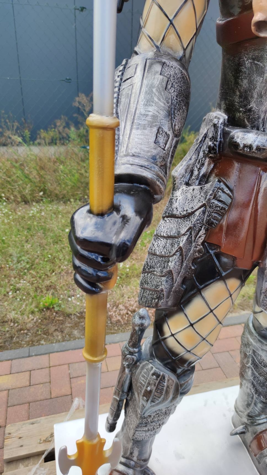 Predator TEMPLE GUARD Life Size lebensgroß 1:1 Aliens Statue Action ...
