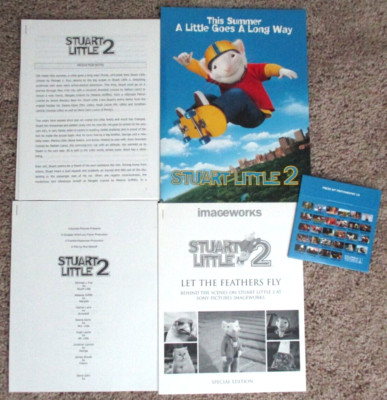 Stuart Little 2 Digital Press Kit CD-Rom Michael J. Fox behind-the ...