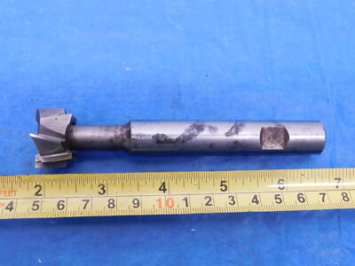 FKD 1" O.D. X 5/8 CUT WIDTH HSS-COBALT T-SLOT MILLING CUTTER 5/8 SHANK ...