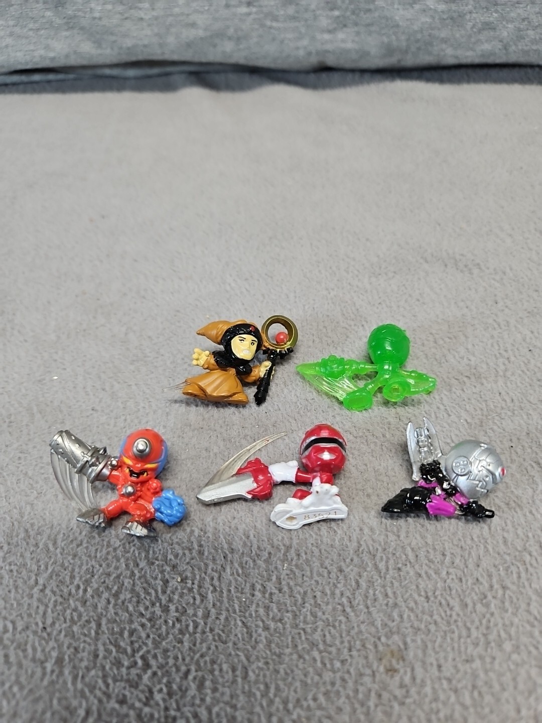 Lot Of 5 Megaforce Mini Power Ranger Figures (T1) | eBay