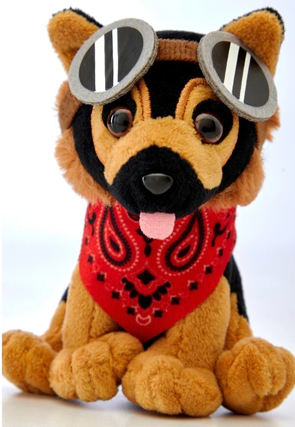 Fallout 4 76 New Vegas Dogmeat Plush Mini Keychain Plushie /w Scarf ...