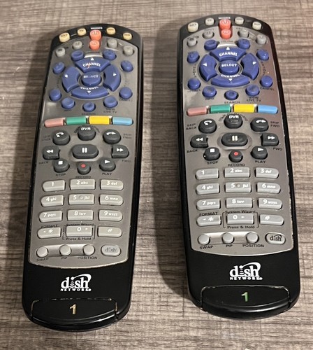 Pair of Dish Replacement Remotes 20.0 IR #175544 Takes 4 AAA batteries ...