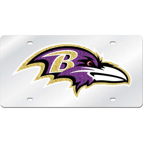 Baltimore Ravens Logo Mirrored License Plate | eBay
