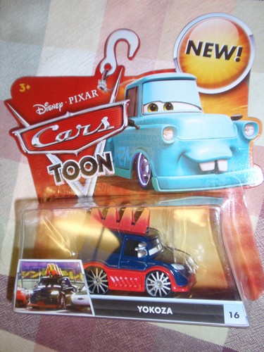 Disney Pixar Cars Toon Tokyo Mater YOKOZA #16 New Logo GREAT CARD | eBay