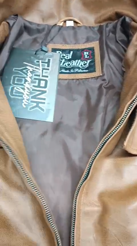 Men's A7 Fallout Ranger Military Duster Men's Brown Leather Jacket ...