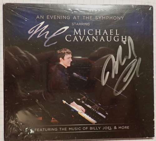 MICHAEL CAVANAUGH “An Evening At The Symphony Starring AUTOGRAPHED” CD ...
